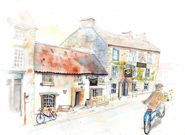 watercolours by tim gomersall | Saltbox gallery